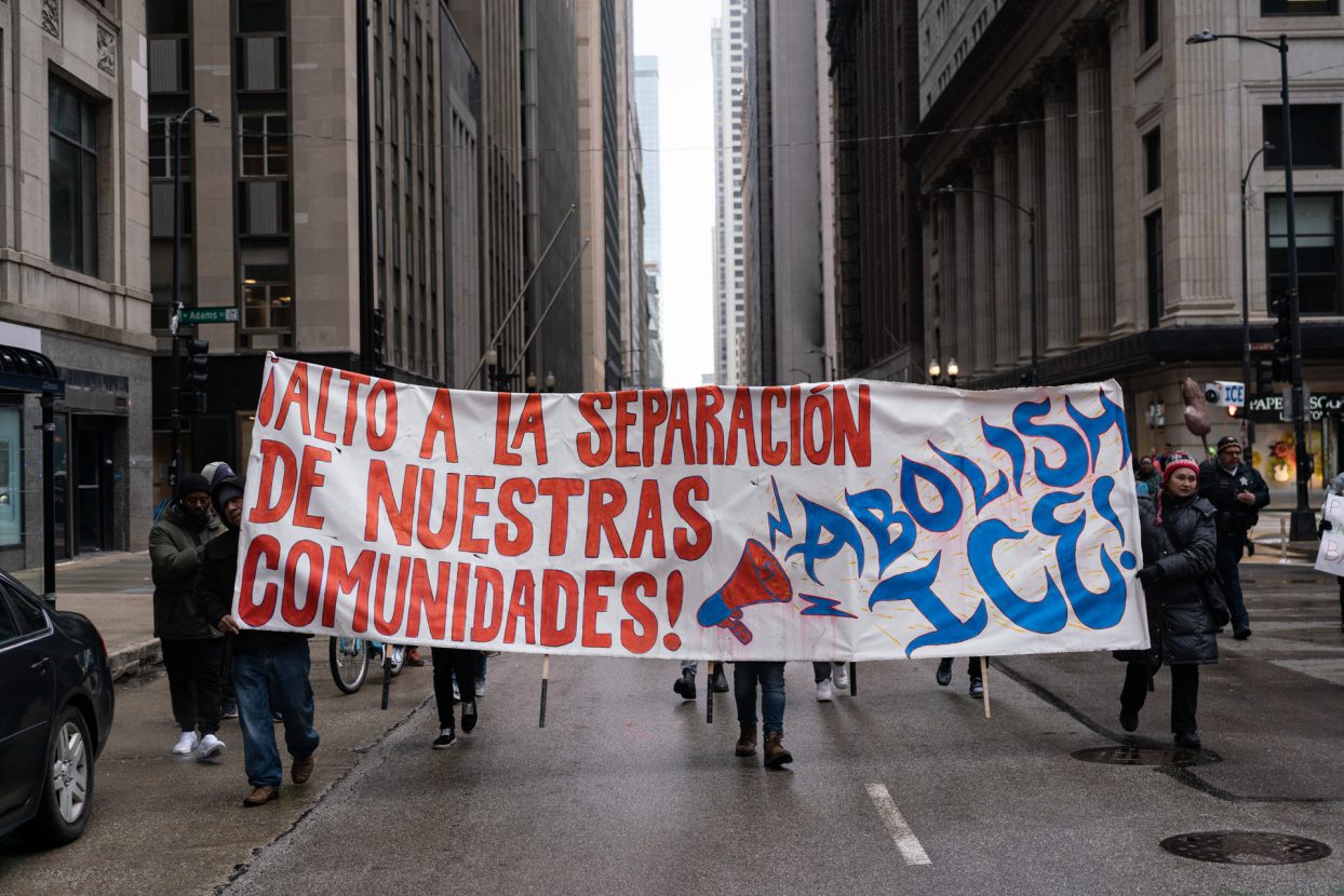 Chicagoans Protest 20th Anniversary of ICE – Borderless Magazine
